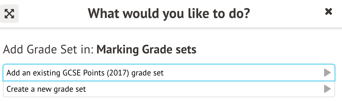 Can I change the default marking grade set in an assessment to a new ...