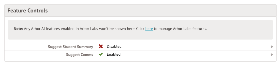 Managing Arbor AI – Arbor Help Centre
