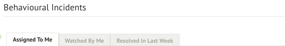 Logging, editing and resolving Behaviour Incidents – Arbor Help Centre