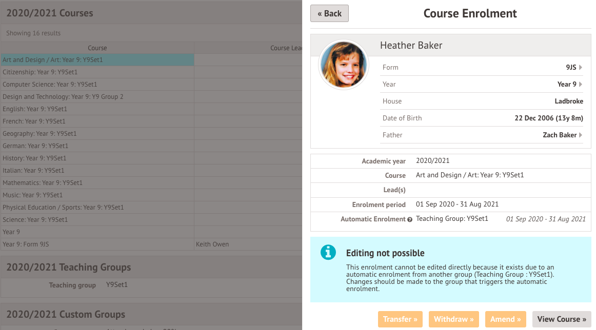 Move students between different classes or registration forms – Arbor ...