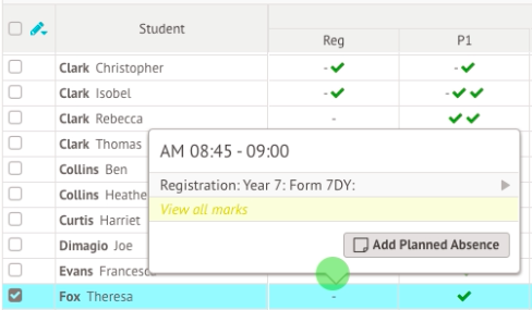 See and edit Roll Call statutory attendance marks – Arbor Help Centre