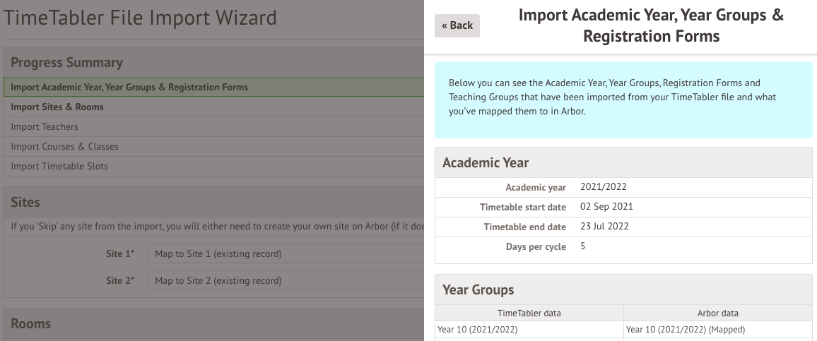 Importing a timetable from TimeTabler – Arbor Help Centre