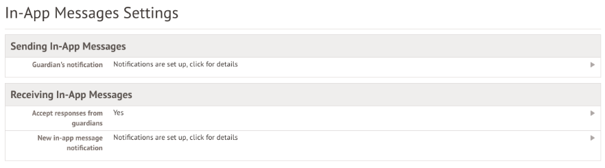 In-app messages – Arbor Education
