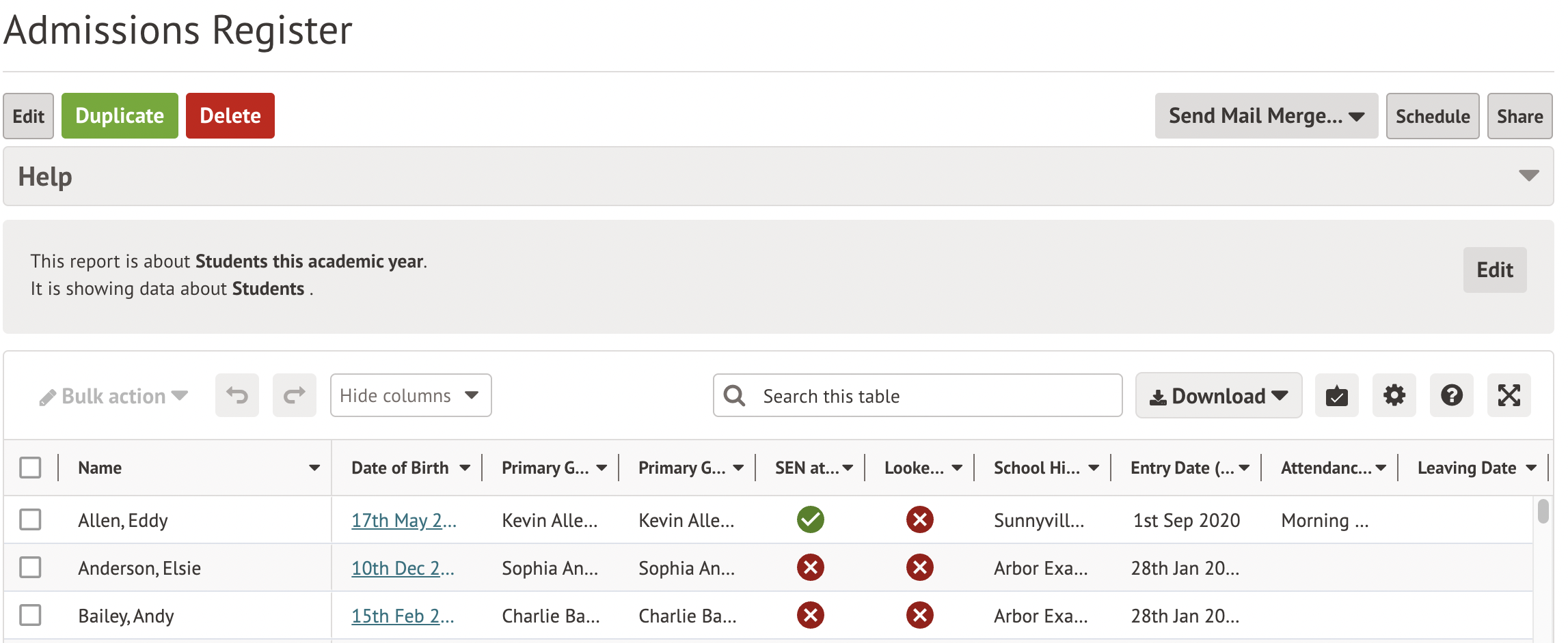 Prepare for Ofsted using Arbor – Arbor Help Centre