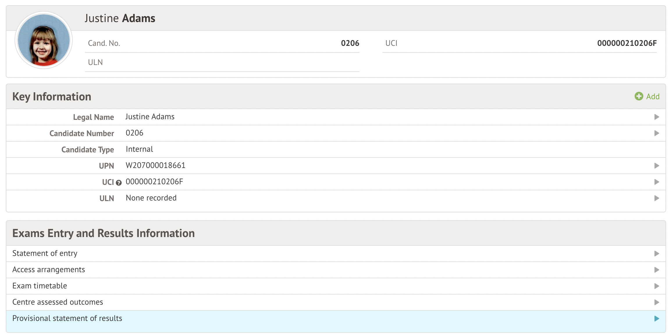 Creating and sharing statements of exam results – Arbor Help Centre